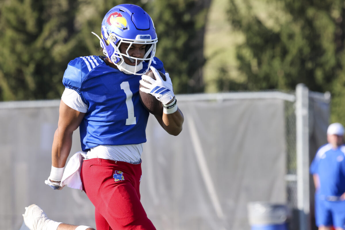 Edwards enjoying early days at KU after offseason move from K-State ...